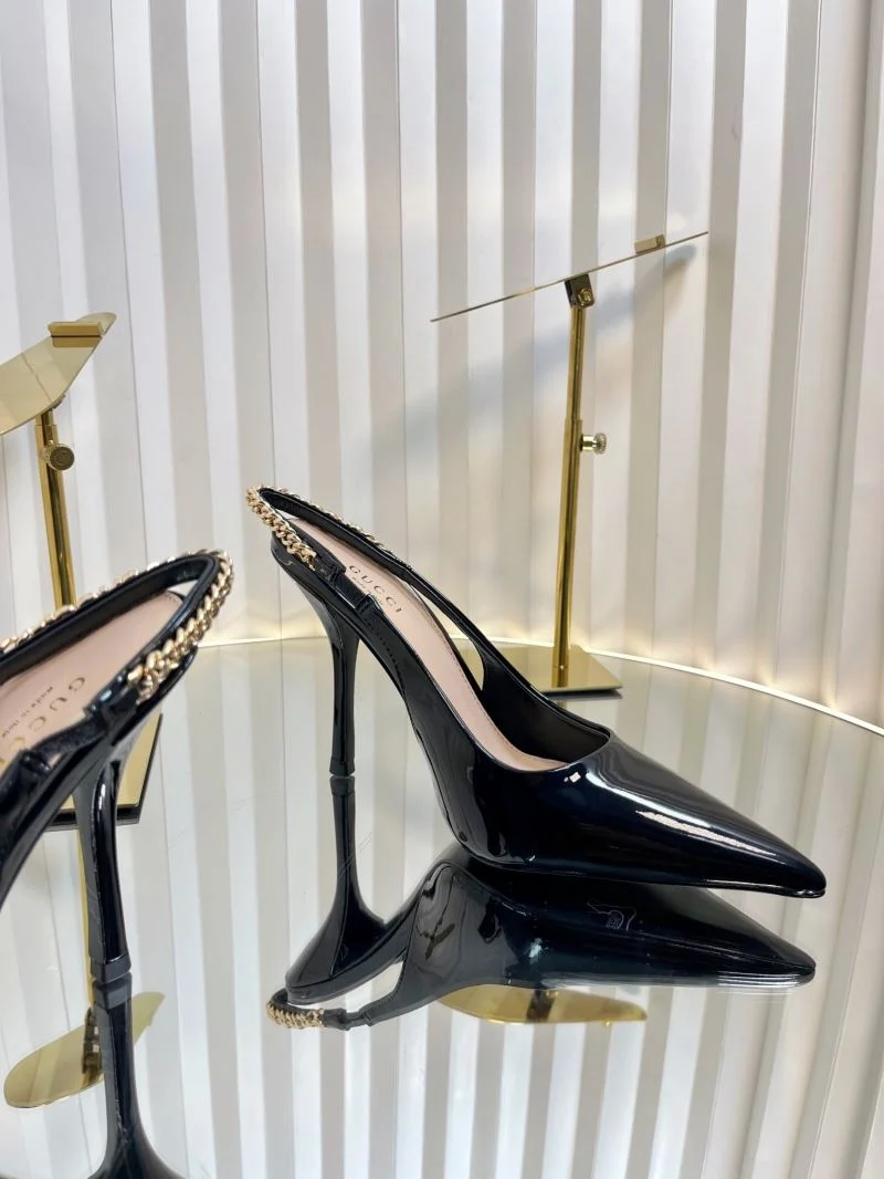 Brand-authenticated Gucci Sandals