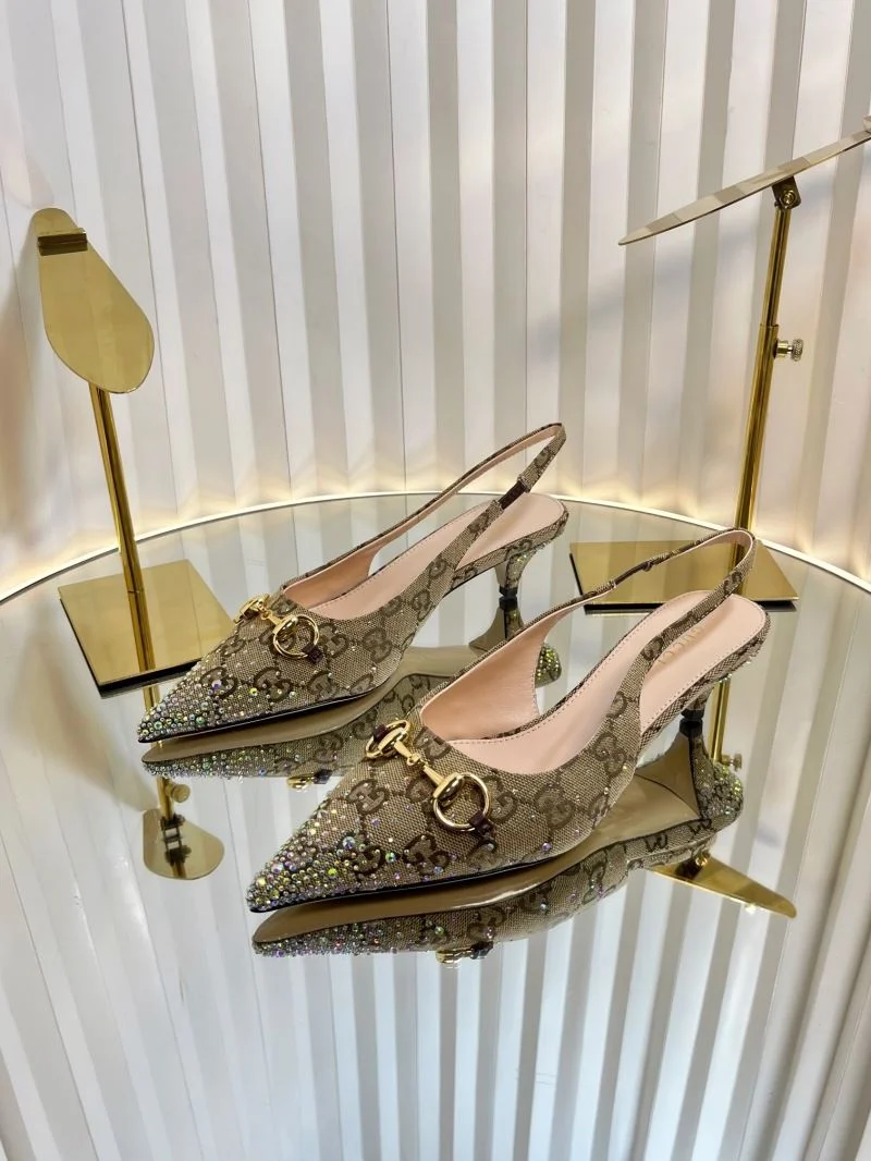 Brand-authenticated Gucci Sandals