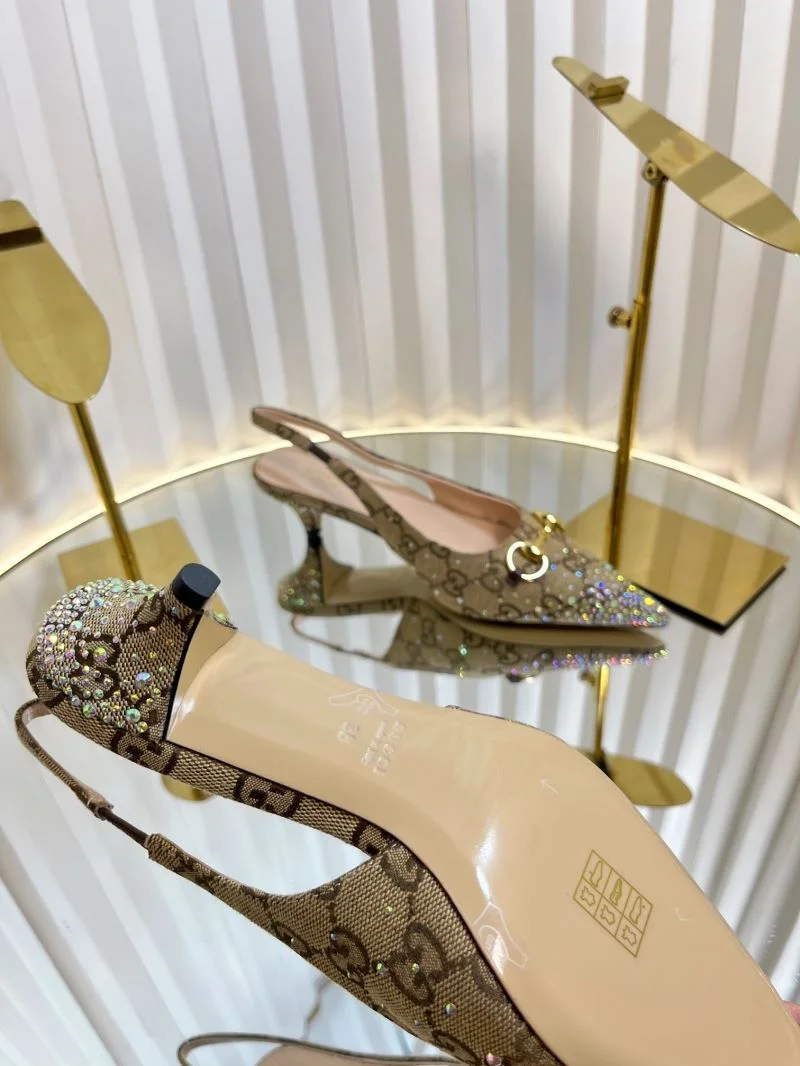 Brand-authenticated Gucci Sandals
