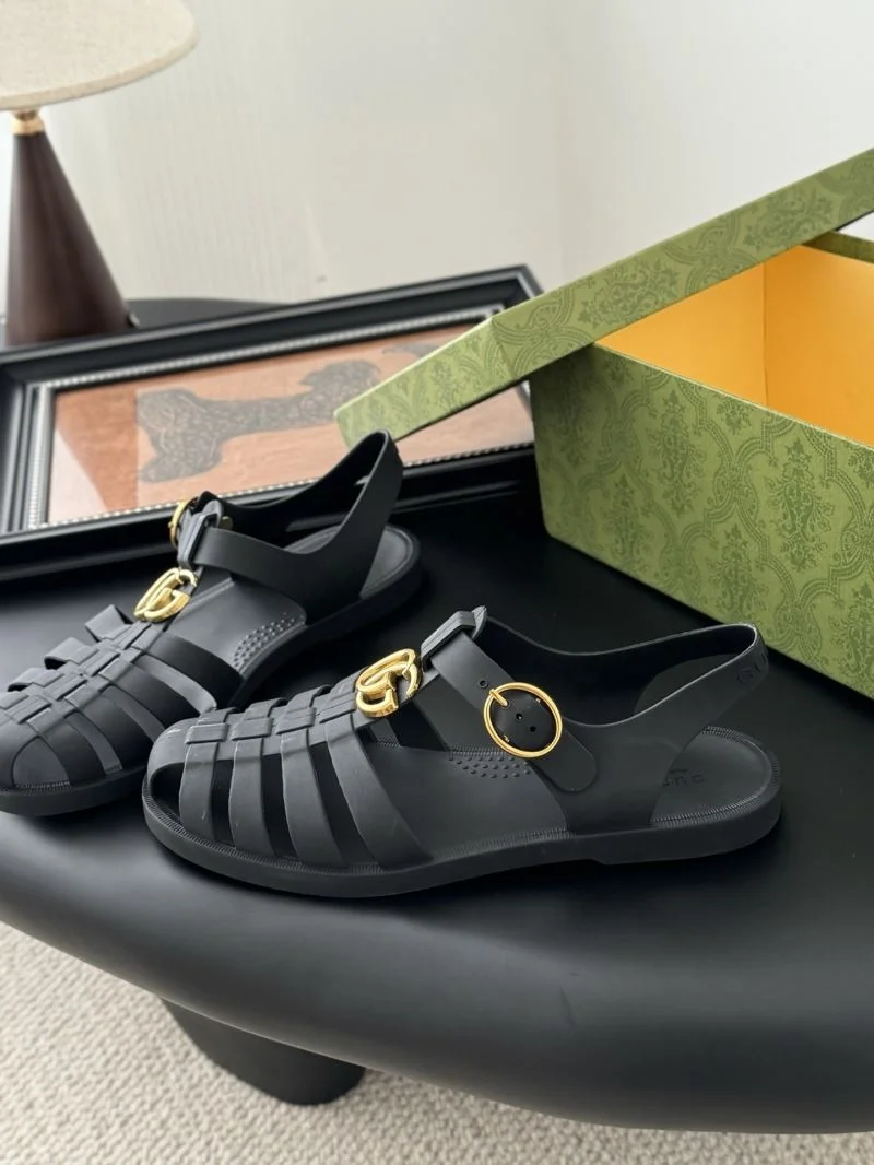 Brand-authenticated Gucci Sandals