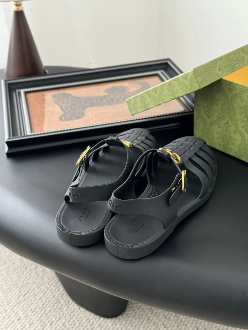 Brand-authenticated Gucci Sandals