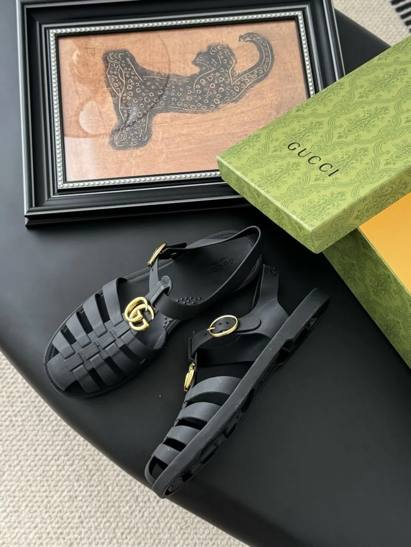 Brand-authenticated Gucci Sandals