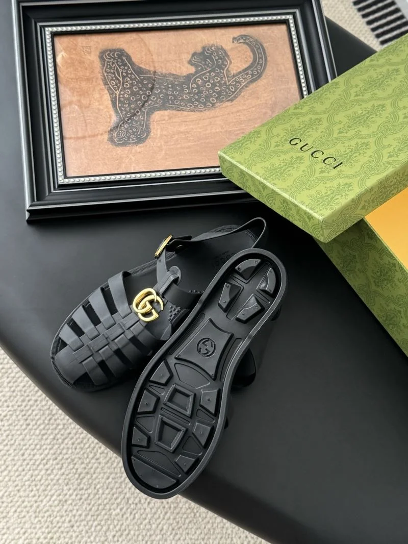Brand-authenticated Gucci Sandals
