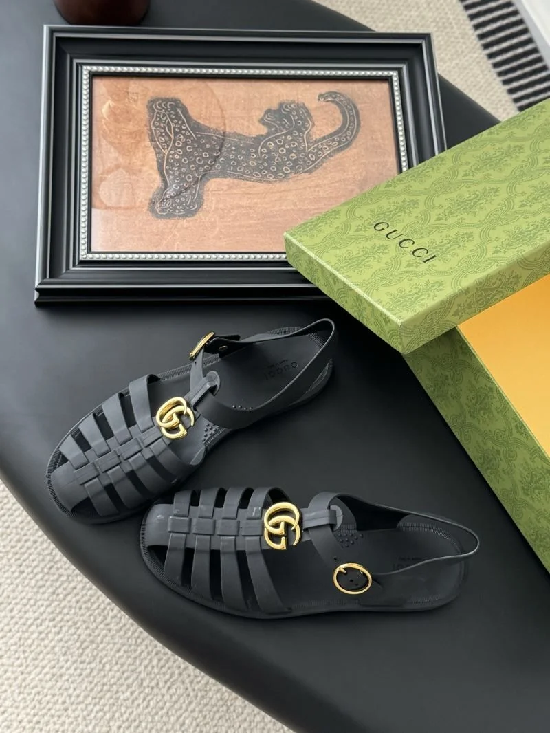 Brand-authenticated Gucci Sandals