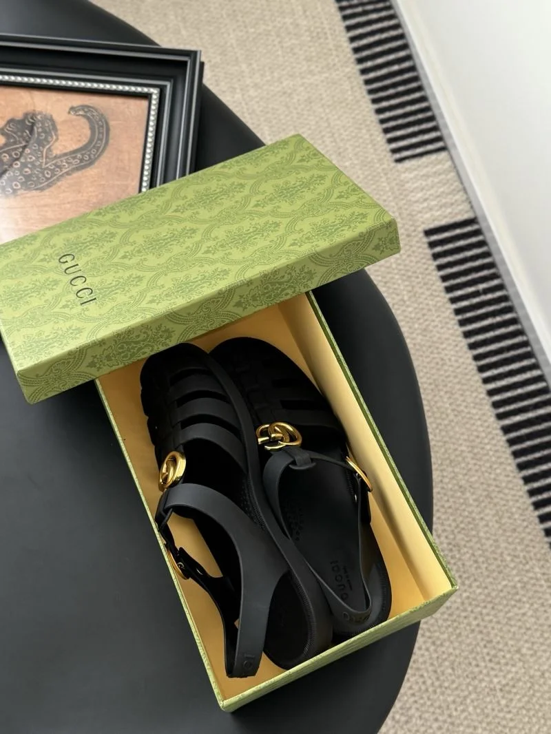 Brand-authenticated Gucci Sandals