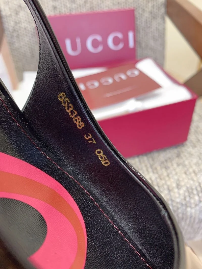 Brand-authenticated Gucci Sandals