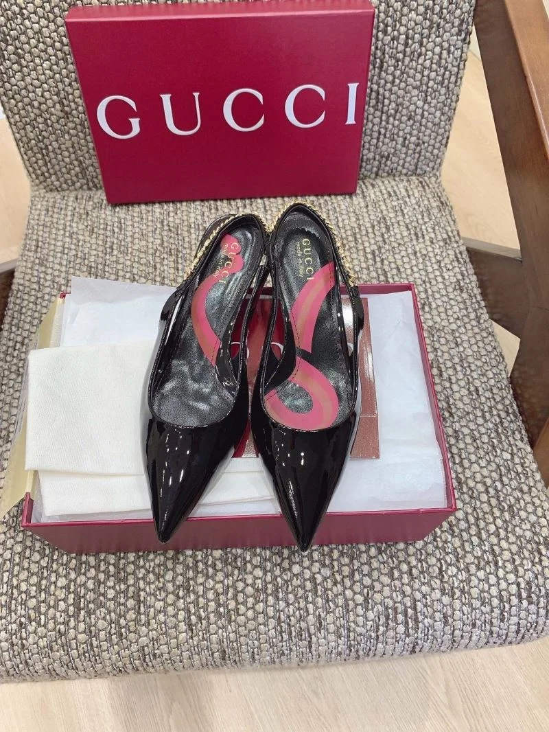 Brand-authenticated Gucci Sandals