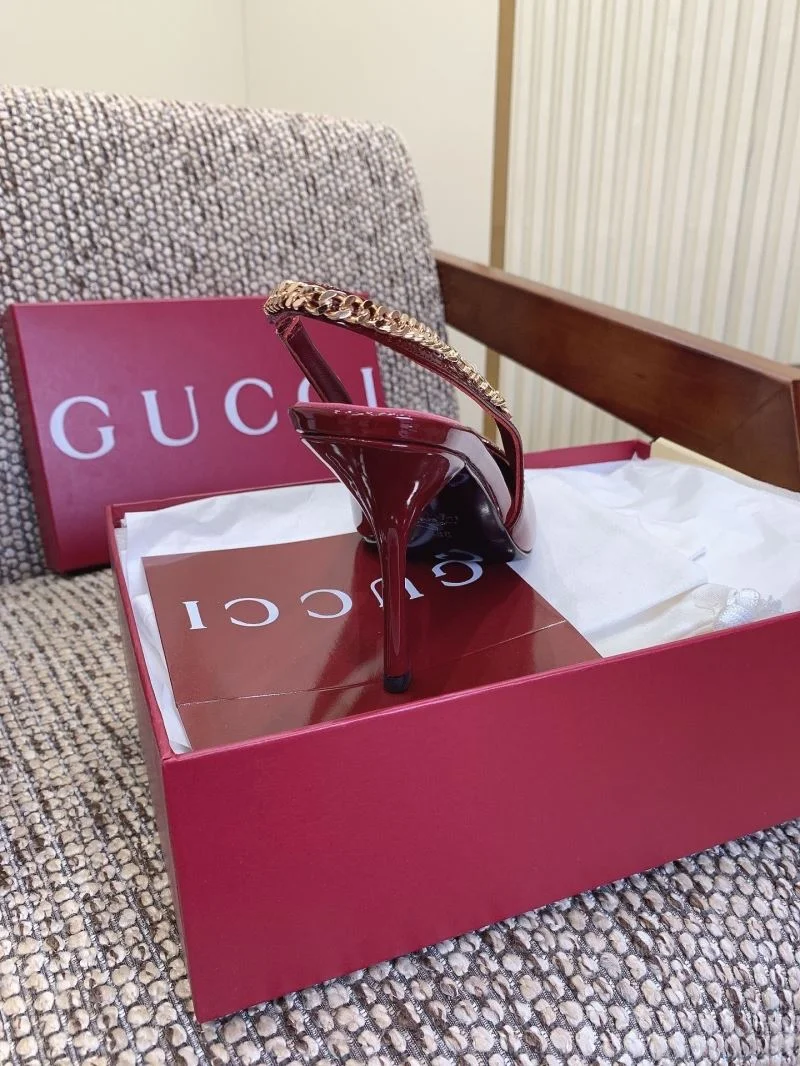 Brand-authenticated Gucci Sandals
