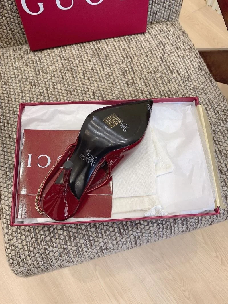 Brand-authenticated Gucci Sandals