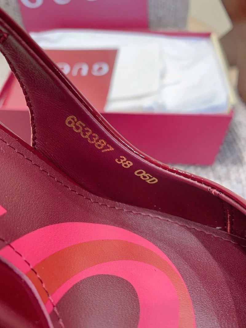 Brand-authenticated Gucci Sandals