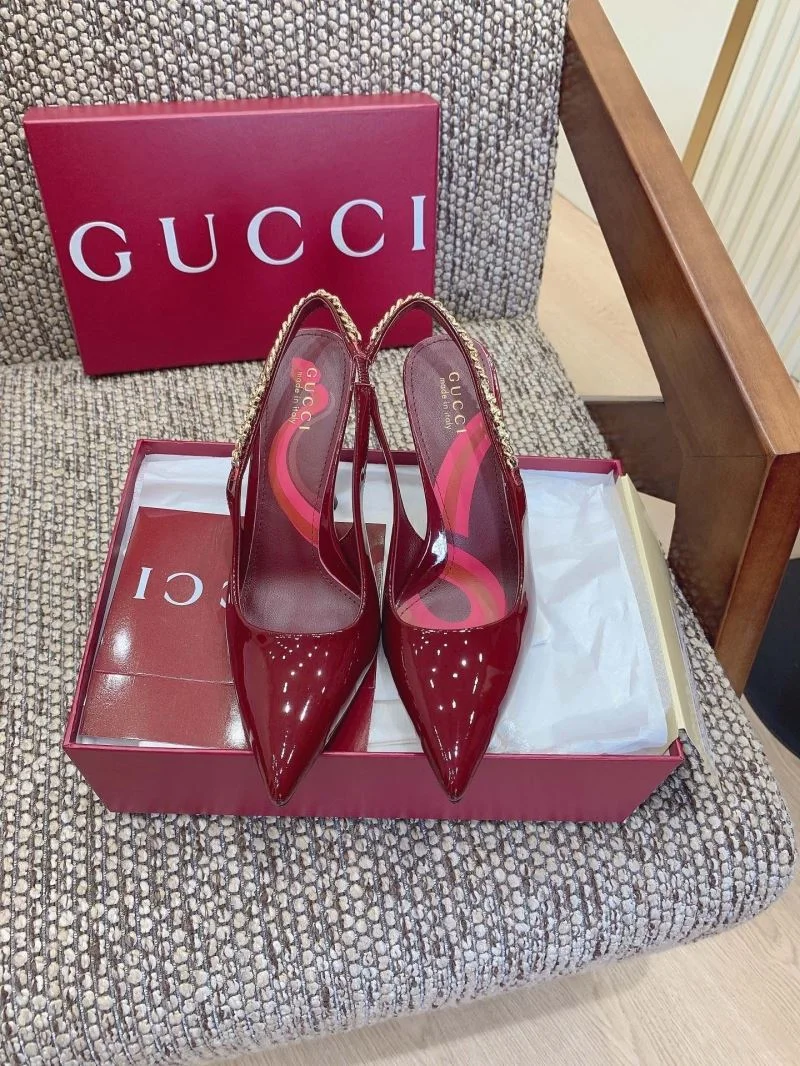 Brand-authenticated Gucci Sandals
