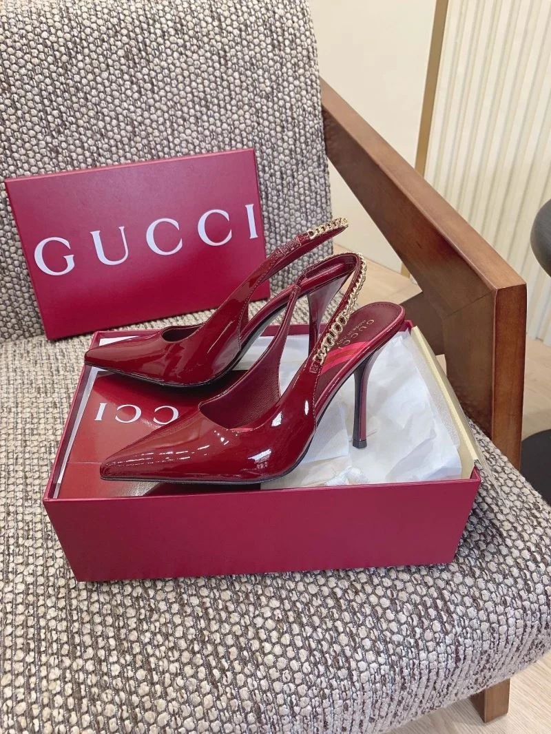 Brand-authenticated Gucci Sandals