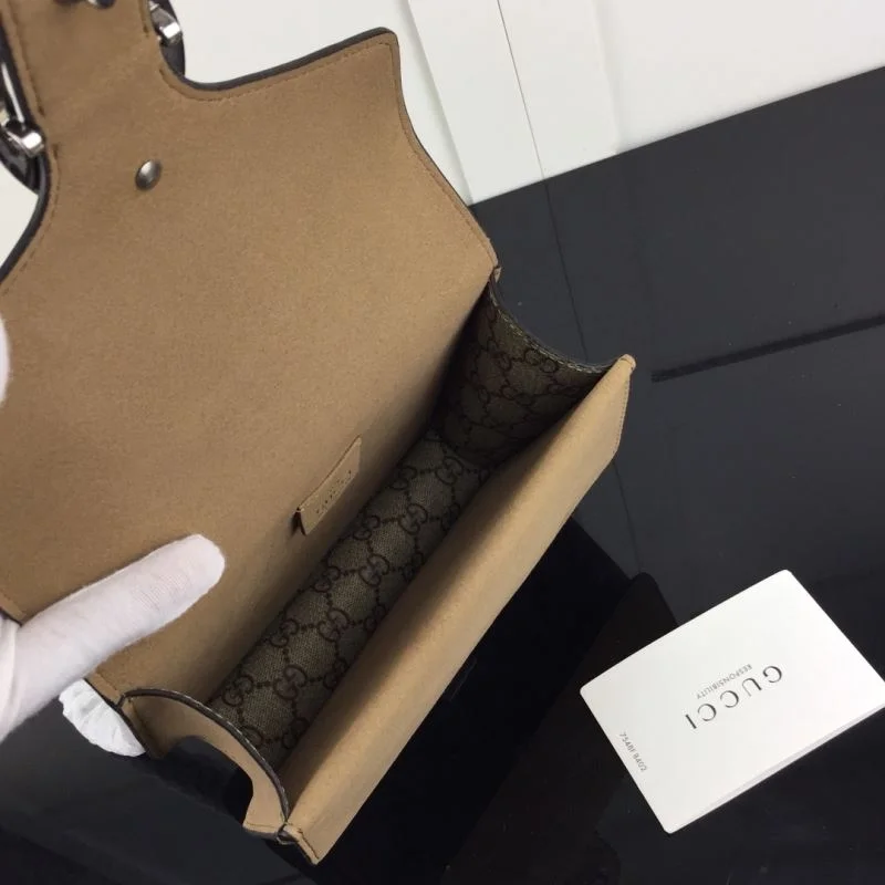 Brand-authenticated Gucci Satchel Bags Others