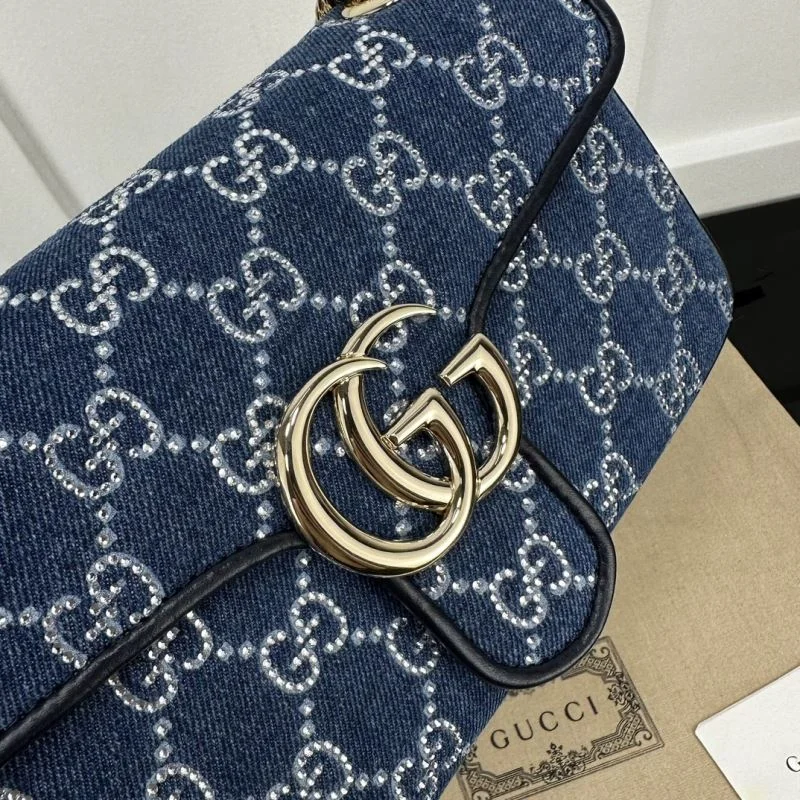 Indistinguishable Gucci Satchel Bags