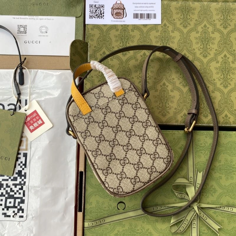 Brand-authenticated Gucci Satchel Bags