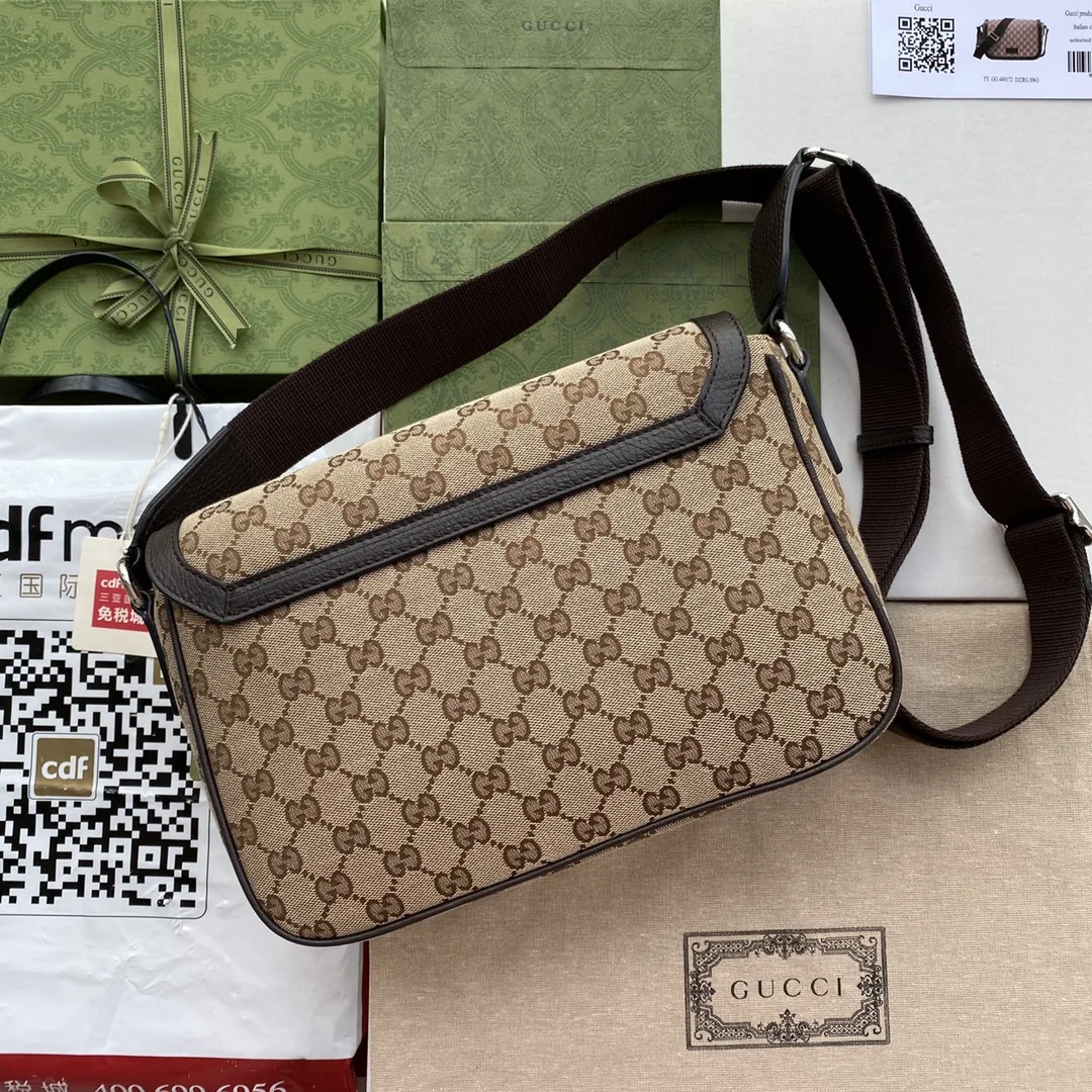 Brand-authenticated Gucci Satchel Bags