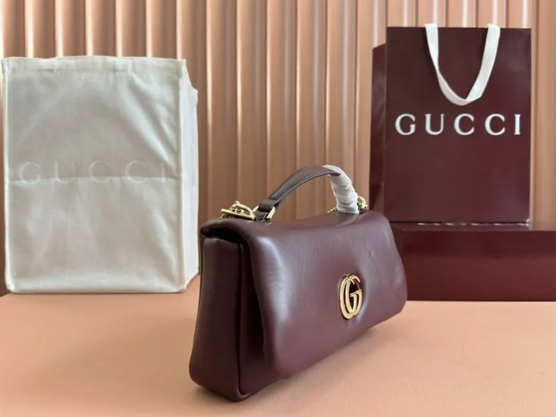 Brand-authenticated Gucci Satchel Bags