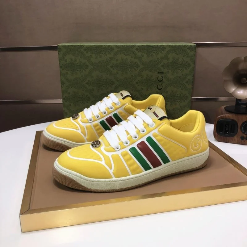 Brand-authenticated Gucci Screener Shoes