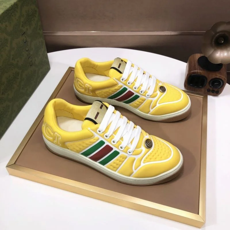 Brand-authenticated Gucci Screener Shoes