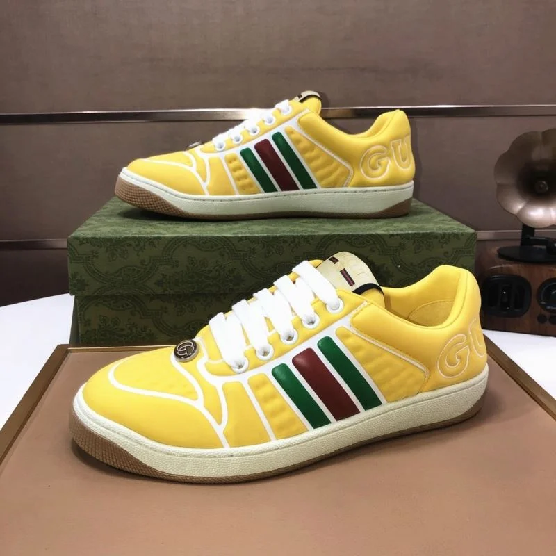 Brand-authenticated Gucci Screener Shoes