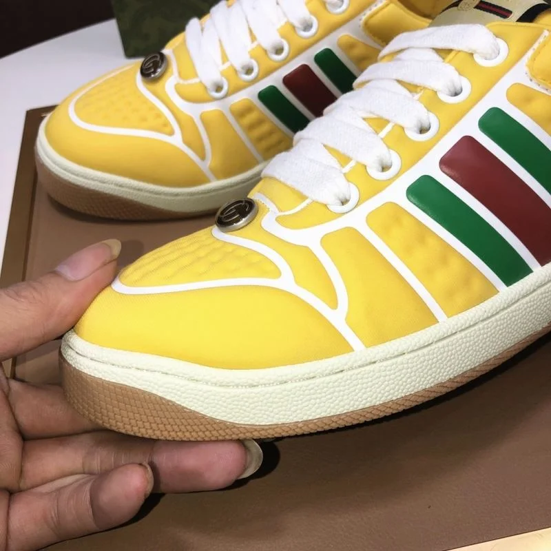 Brand-authenticated Gucci Screener Shoes