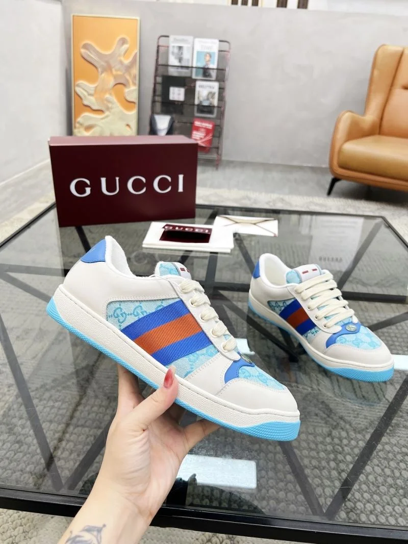 Brand-authenticated Gucci Screener Shoes