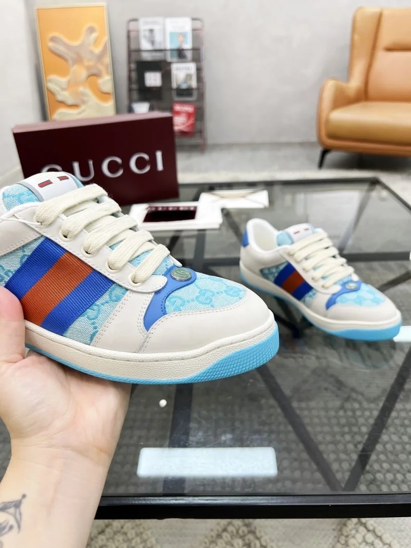 Brand-authenticated Gucci Screener Shoes