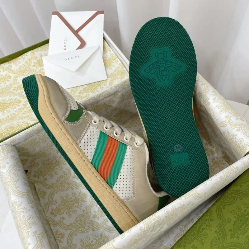 Brand-authenticated Gucci Screener Shoes