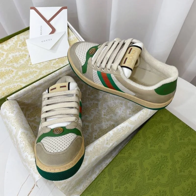 Brand-authenticated Gucci Screener Shoes