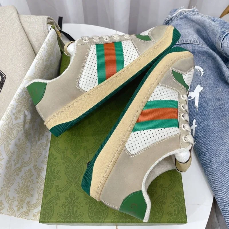 Brand-authenticated Gucci Screener Shoes