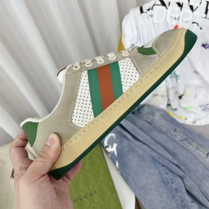 Brand-authenticated Gucci Screener Shoes