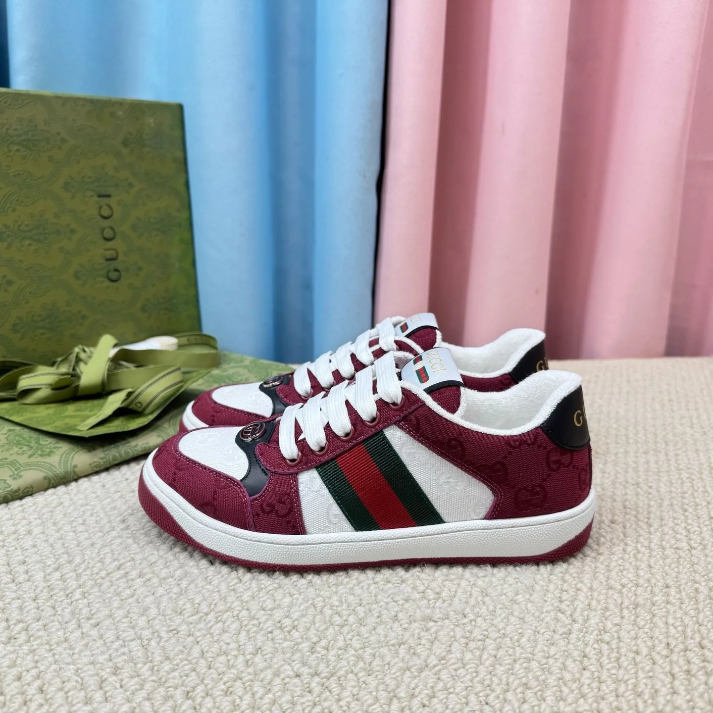 Value-priced Gucci Screener Shoes