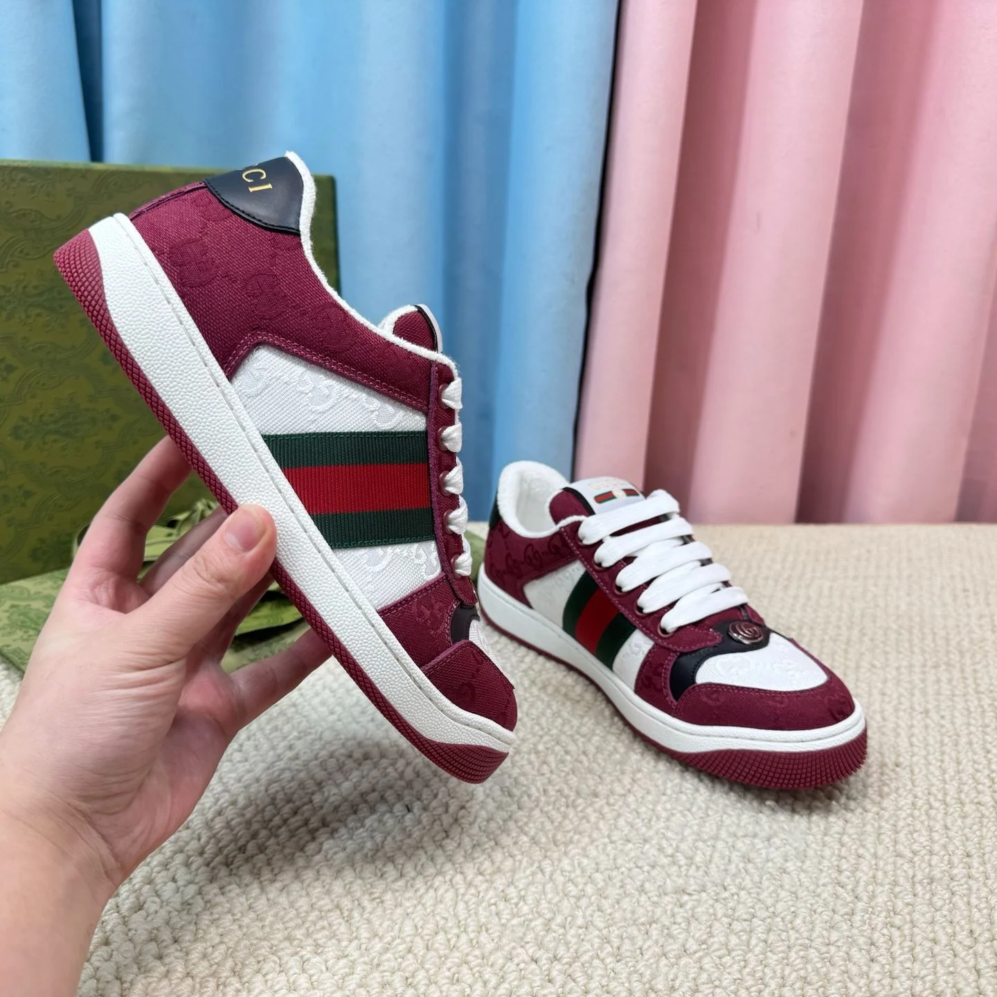 Value-priced Gucci Screener Shoes