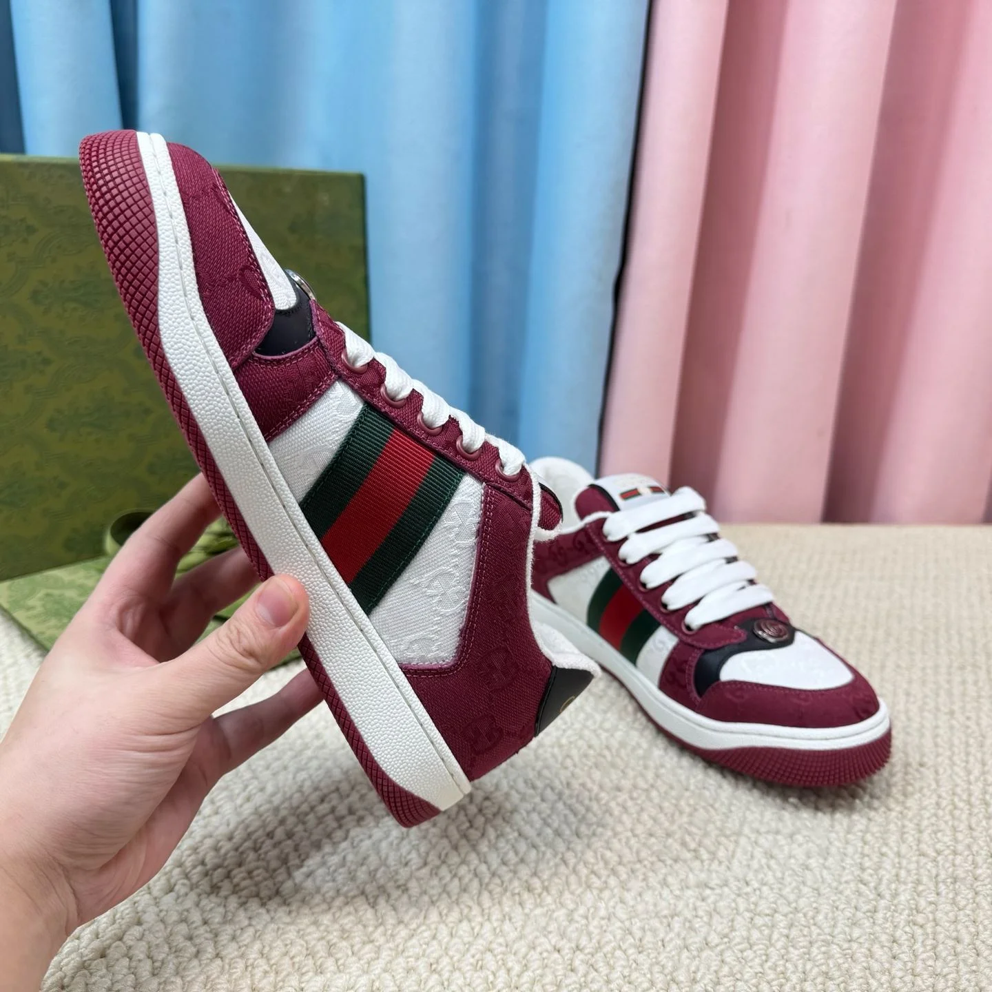 Value-priced Gucci Screener Shoes
