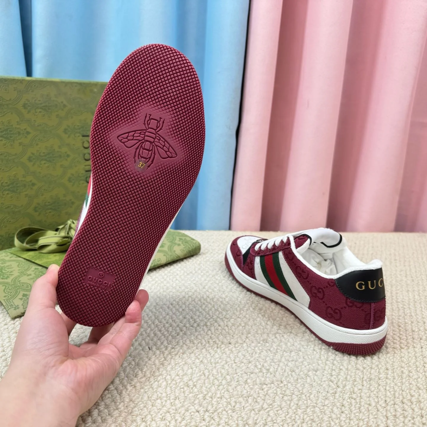 Value-priced Gucci Screener Shoes