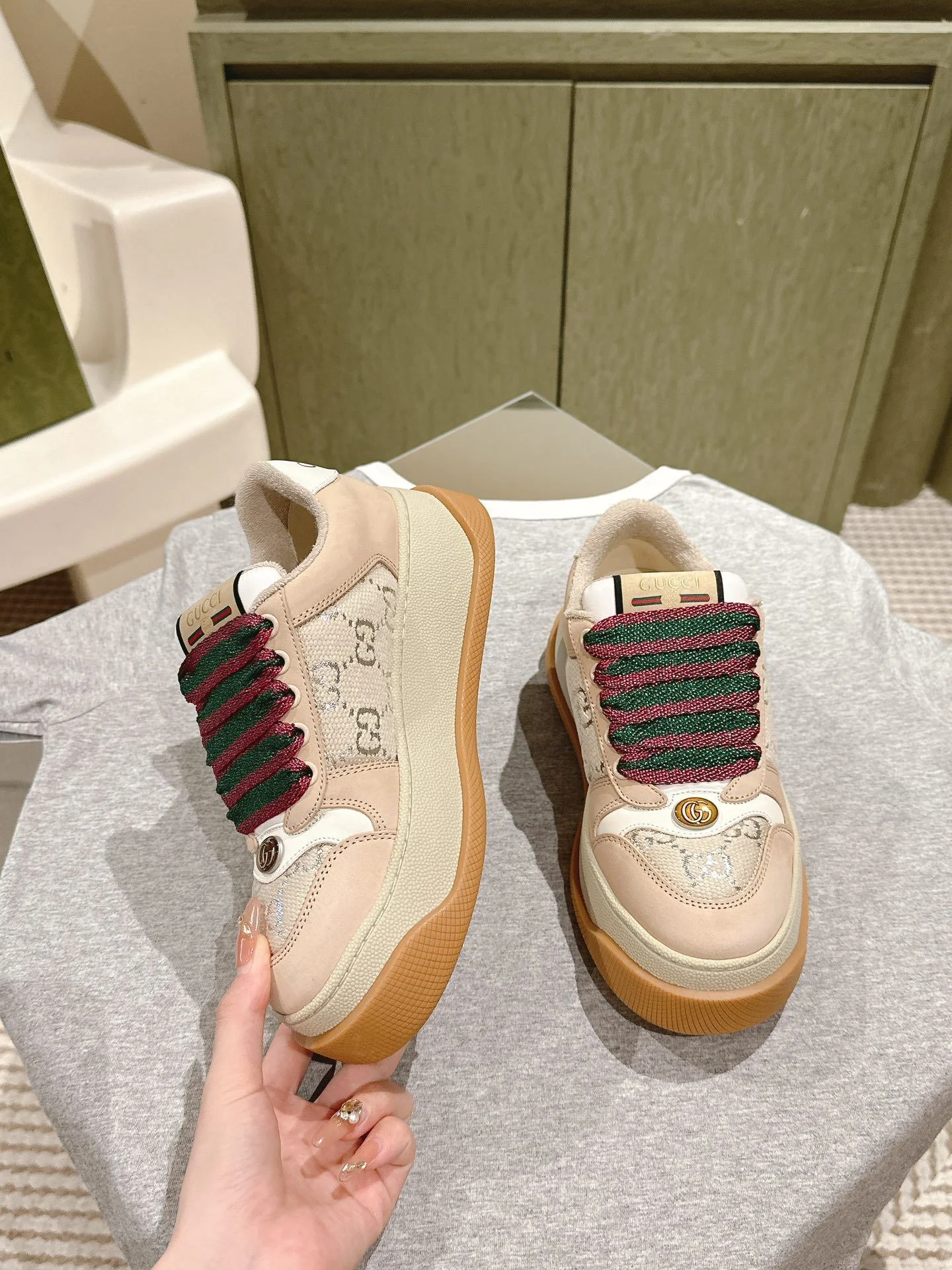Accurate model Gucci Screener Shoes
