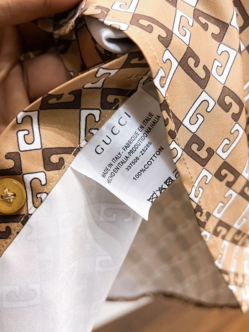 1:1 copy Gucci Shirts