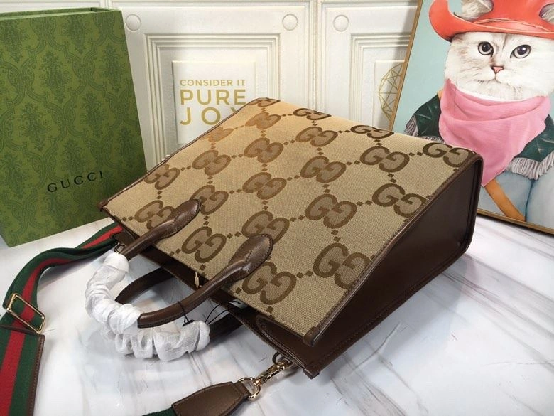 Brand-authenticated Gucci Shopping Bags