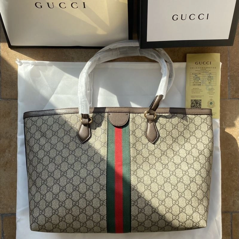 Authentic Gucci Shopping Bags
