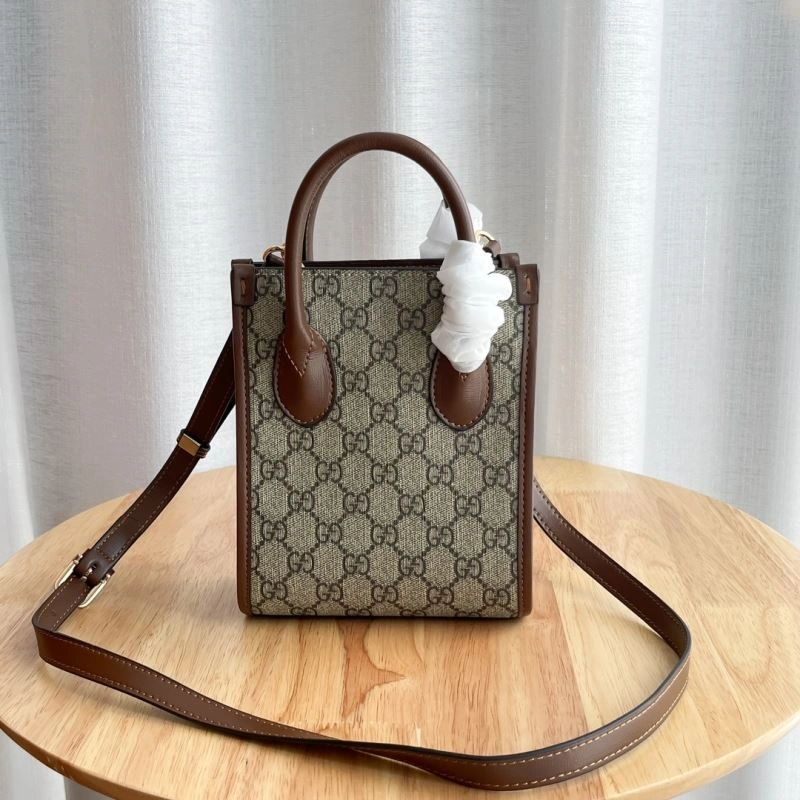 Brand-authenticated Gucci Shopping Bags