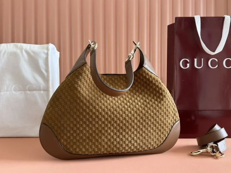 Brand-authenticated Gucci Shopping Bags
