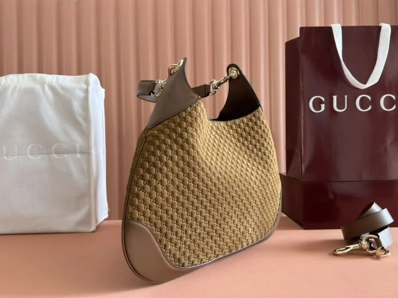 Brand-authenticated Gucci Shopping Bags
