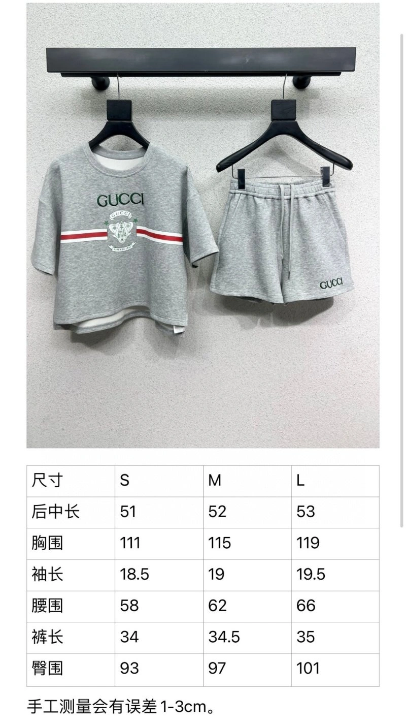 Indistinguishable Gucci Short Suits