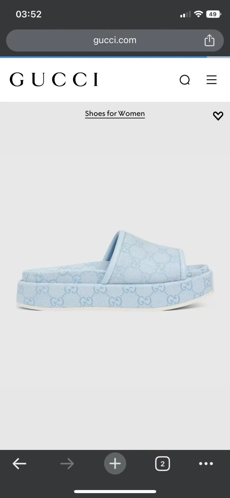 Accurate model Gucci Slippers