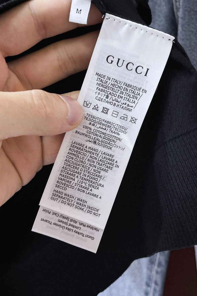 Indistinguishable Gucci T-Shirts