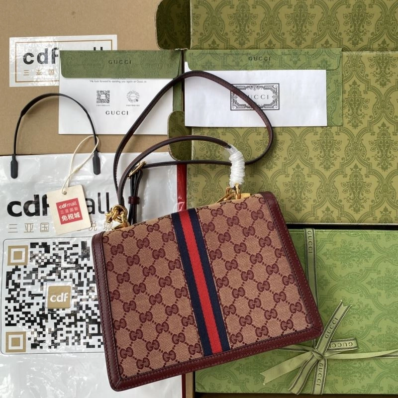 Top mirror Gucci Top Handle Bags