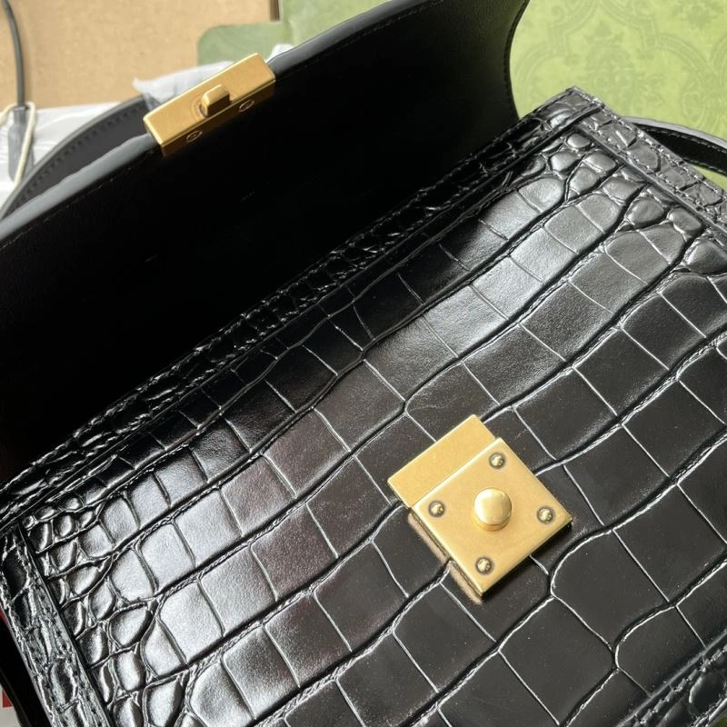 Top mirror Gucci Top Handle Bags