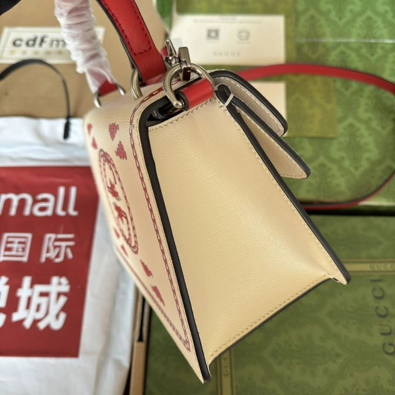 Brand-authenticated Gucci Top Handle Bags