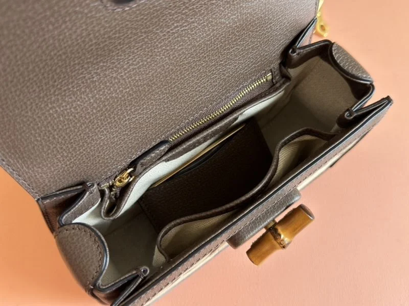Top mirror Gucci Top Handle Bags