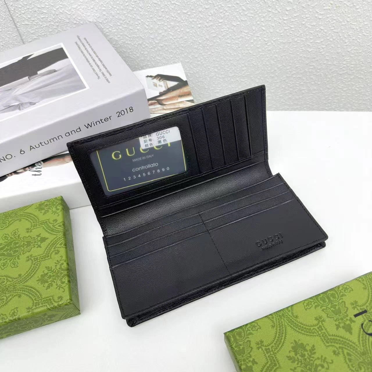 1:1 copy Gucci Wallets Purse
